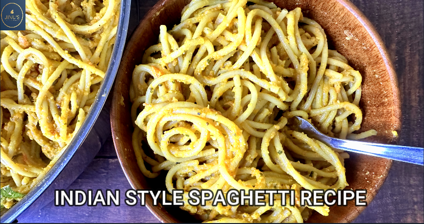 Indian-Style Spaghetti Recipe with Aromatic Spices and Almonds ...